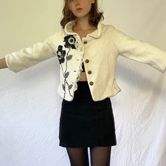 Nick And Mo | Jackets & Coats | Funky Tweed Coat | Poshmark